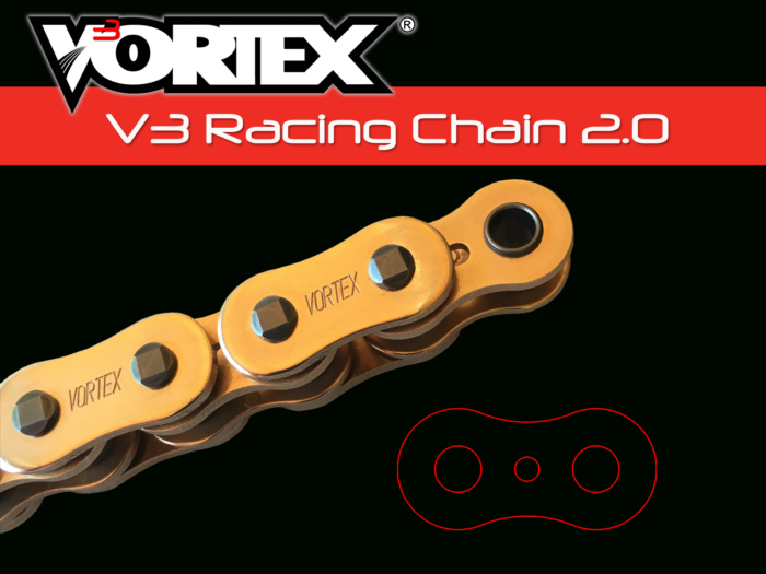 Vortex 420 SX3 X-Ring Chain – Toxic Moto Racing